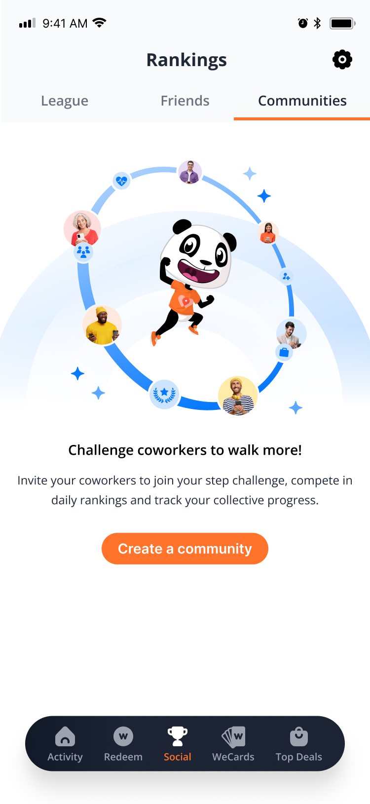 Communities: walk together! – WeWard